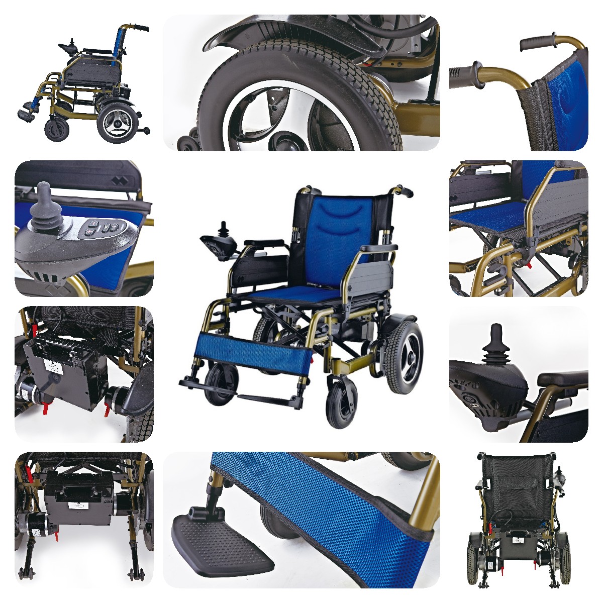 Dayang Hearvy Duty Best Smart Standard Electric Wheelchair