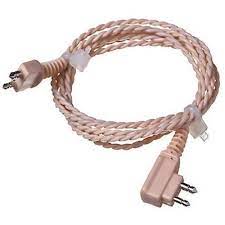 2 Pin Hearing Aid Cable Standard l Cable for Pocket Hearing Aids